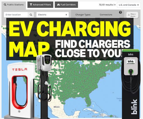 EV Charging Map - TESLA Trends