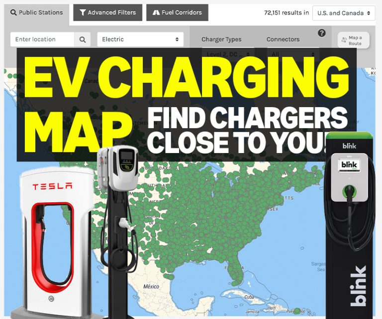 EV Charging Map - TESLA Trends