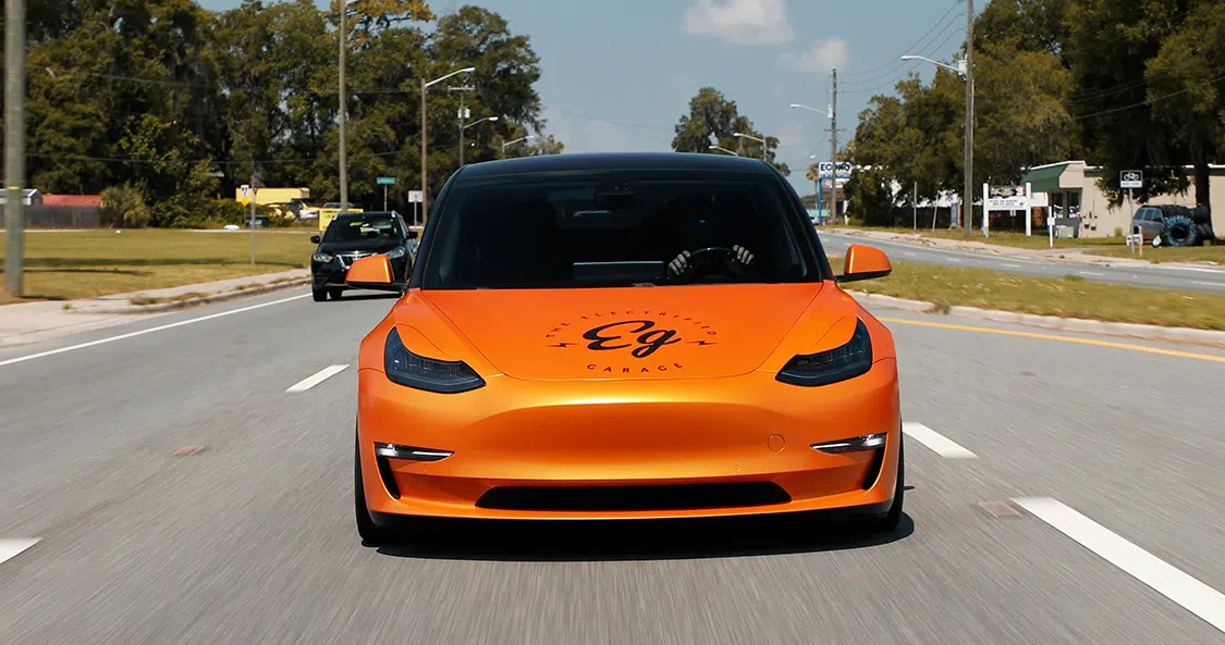 Dropping the Tesla: Air Suspension Install on a 2020 Model 3 - TESLA Trends