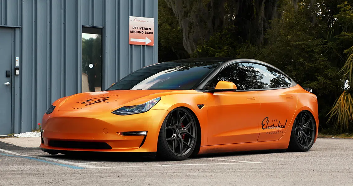 Dropping the Tesla: Air Suspension Install on a 2020 Model 3 - TESLA Trends