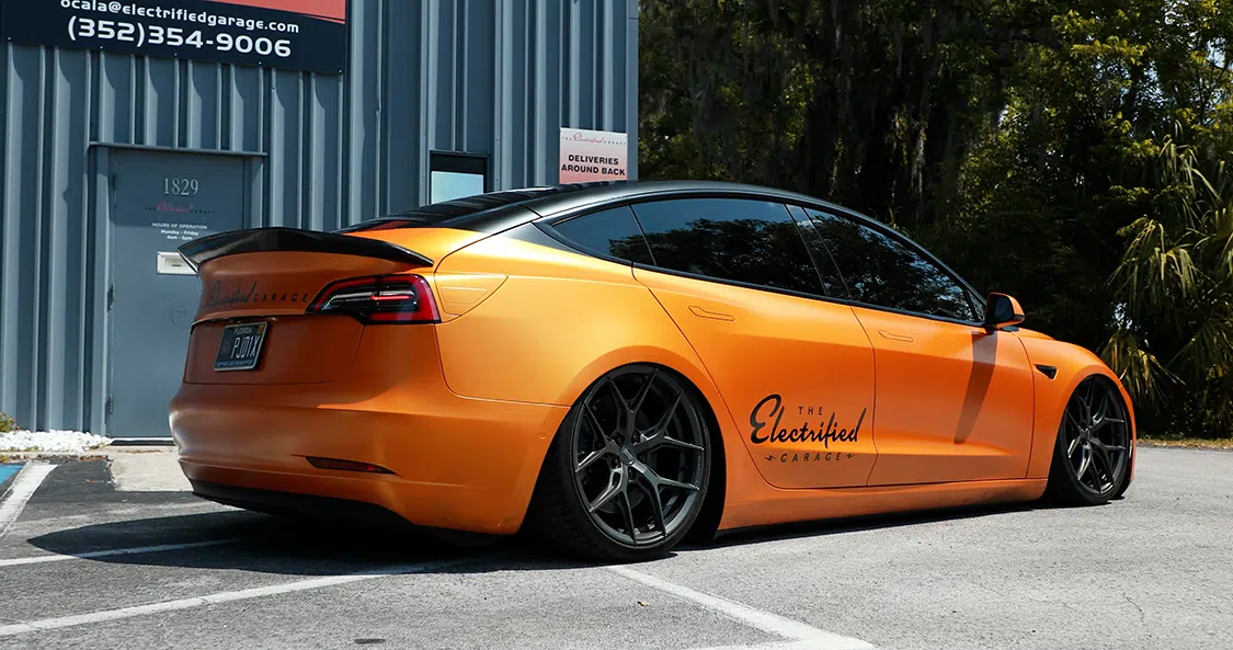 Dropping the Tesla: Air Suspension Install on a 2020 Model 3 - TESLA Trends