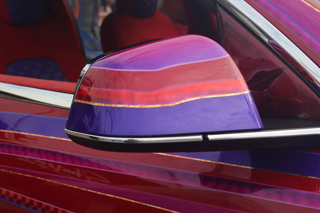 Tesla Meets Lowrider Culture in Bold Fusion - TESLA Trends